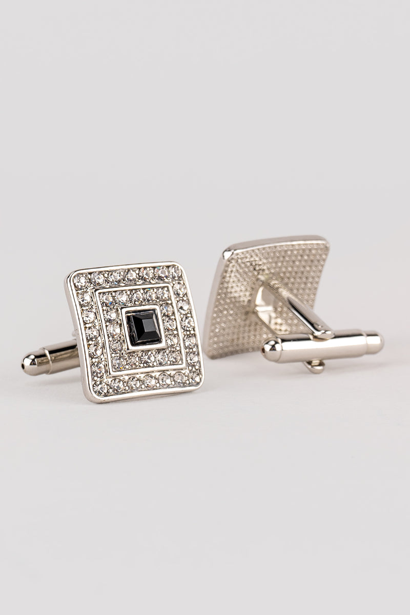 Bling Silver Mens Cufflinks | Oswin Hyde – OSWIN HYDE