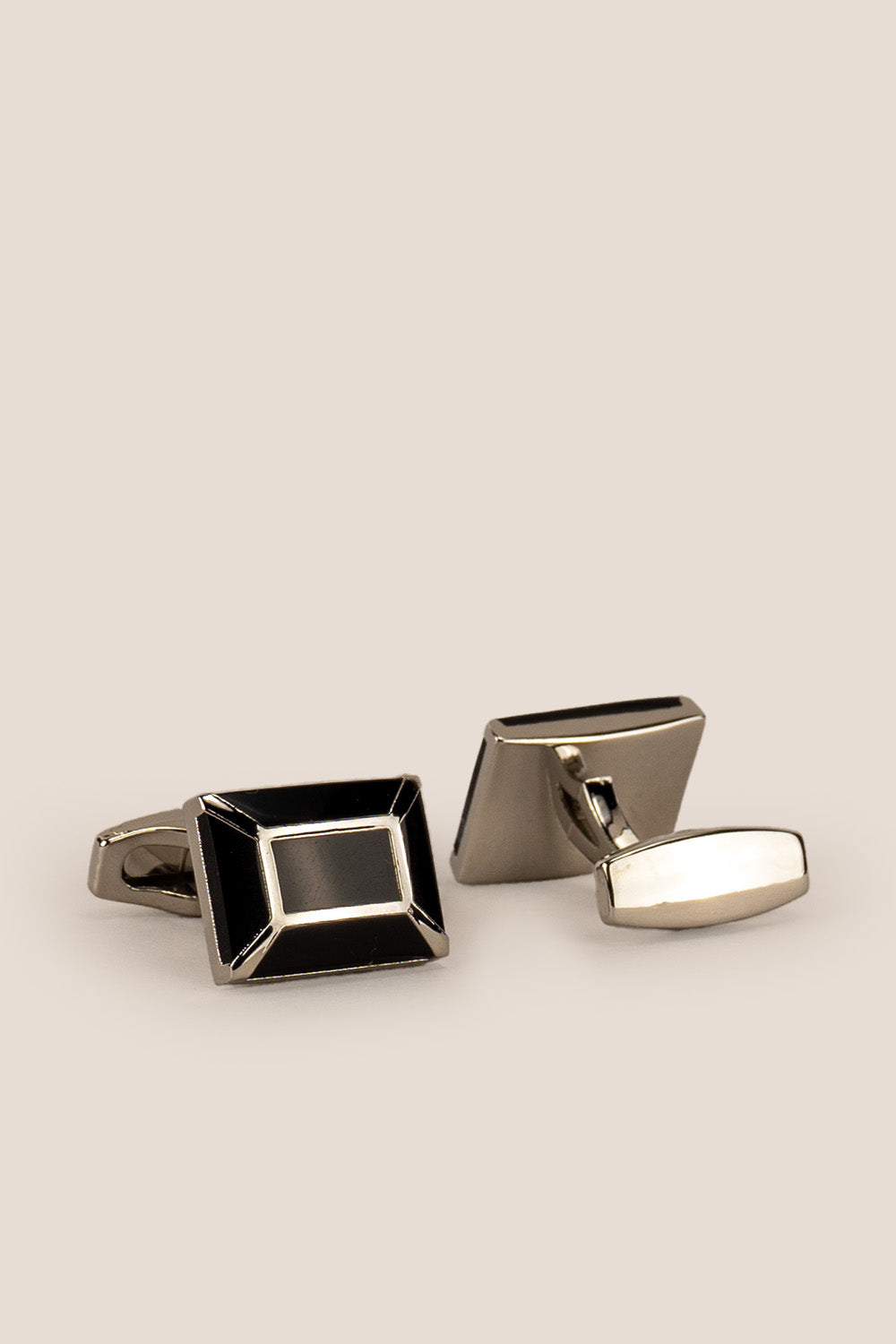 Oswin Hyde: Gord Black Men’s Cufflinks – Sleek & Formal